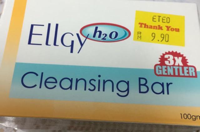 Ellgy H2O Cleansing Bar Soap (100g) | Shopee Malaysia