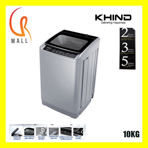 Khind WM100A 10KG Fully Auto Washing Machine | Shopee Malaysia