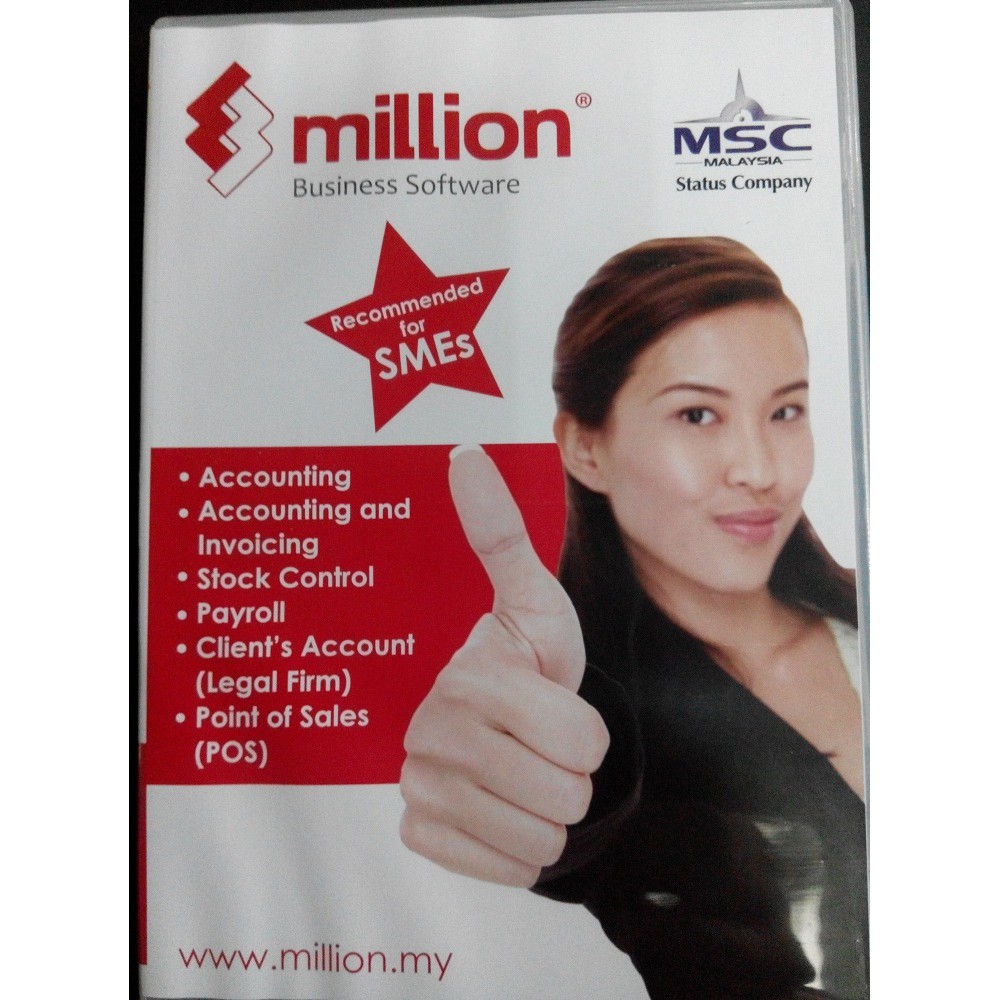 MILLION ACCOUNTING+BILLING(INVOICING) SOFTWARE (Dongle) | Shopee Malaysia