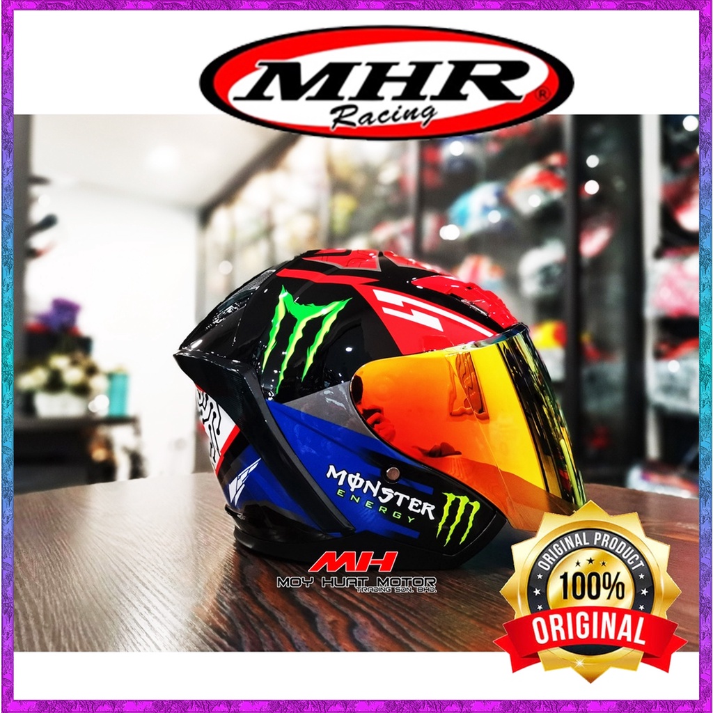MHR x MONSTER x QUARTARARO / MHR HELMETS KRAZ DESIGN / FABIO QUARTARARO ...