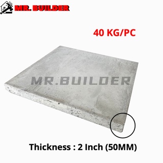 MR. BUILDER 2'x2' Concrete Slab with Steel Papan Konkrit Besi 2 kaki x ...