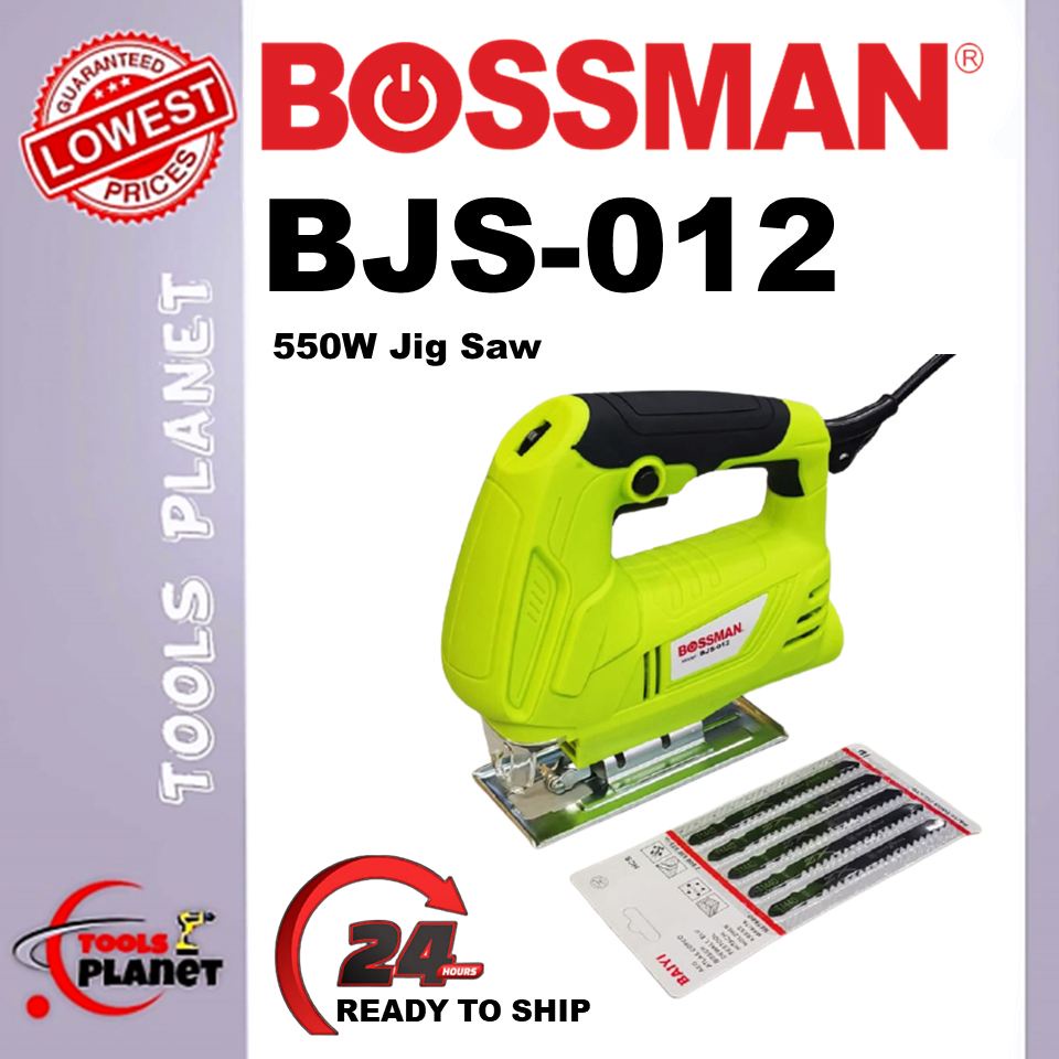 Bossman 550W Jig Saw BJS-012 / Mesin Potong Kayu , Plywood dan Besi ...