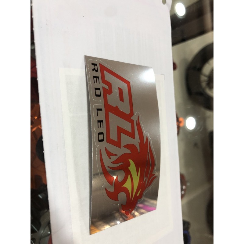 RED LEO STICKER LIMITED EDITION | Shopee Malaysia