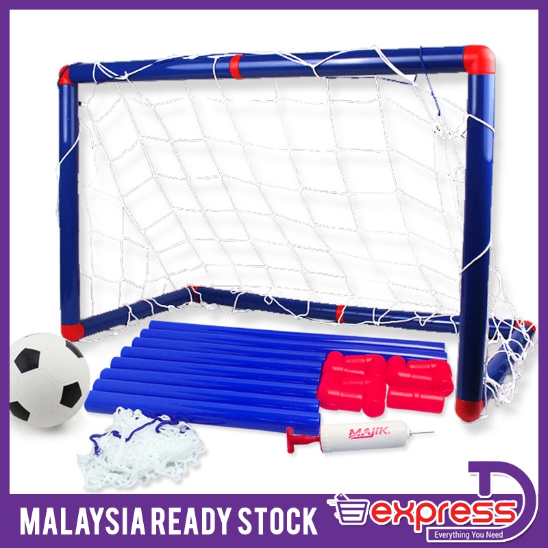 Kids Football Goal Stand Children Football Soccer Goal Post Indoor ...