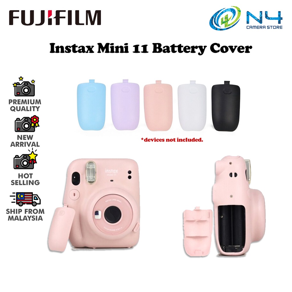 Instax Mini 11 PVC Battery Cap Door Cover Replacement For Fujifilm ...