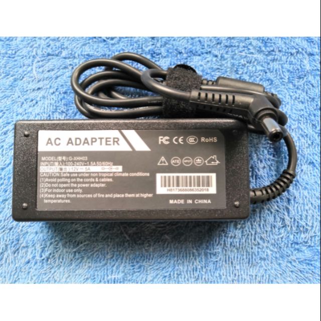 AOC lcd monitor replacement ac adapter 12V5A cctv POWER adapter 5.5*2 ...