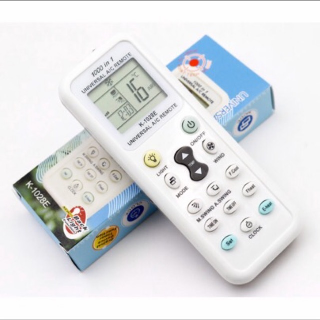 Universal 1000 In 1 Aircond Remote Control K-1028E | Shopee Malaysia