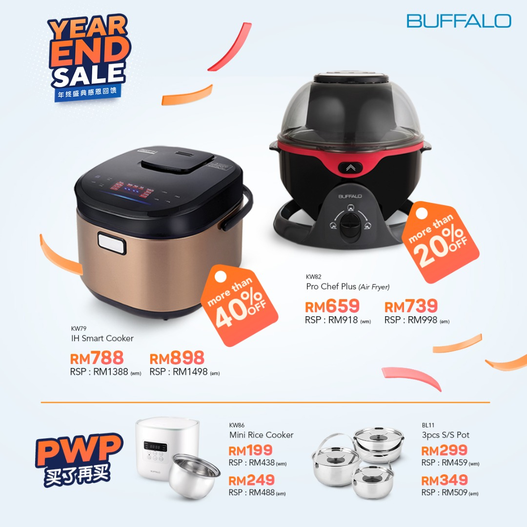 Buffalo Classic Kitchenware, Online Shop | Shopee Malaysia