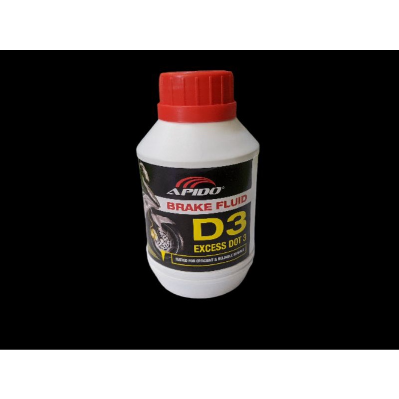 BRAKE OIL BRAKE FLUID MINYAK BREK BREAK 300ML APIDO | Shopee Malaysia