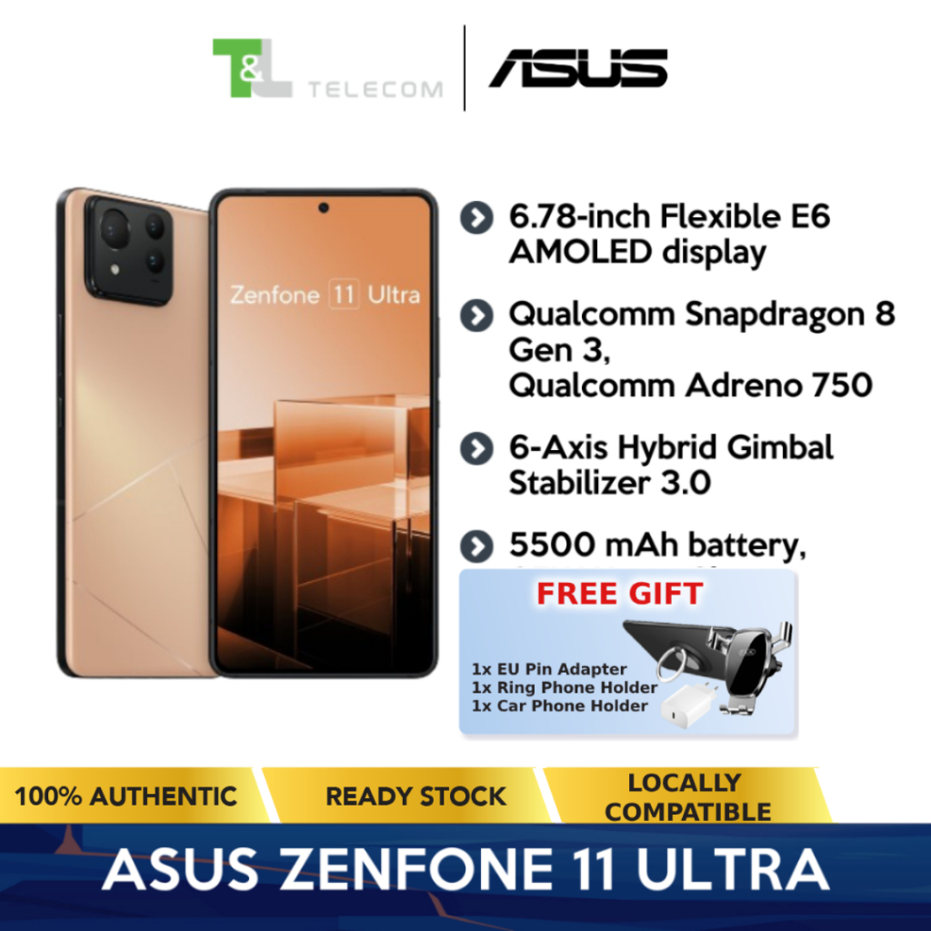 Asus Zenfone 11 Ultra Price in Malaysia & Specs - RM4209 | TechNave