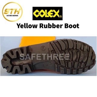 KORAKOH 7000 Yellow Rubber Boot (Industrial Plastic Shoes) / Colex ...
