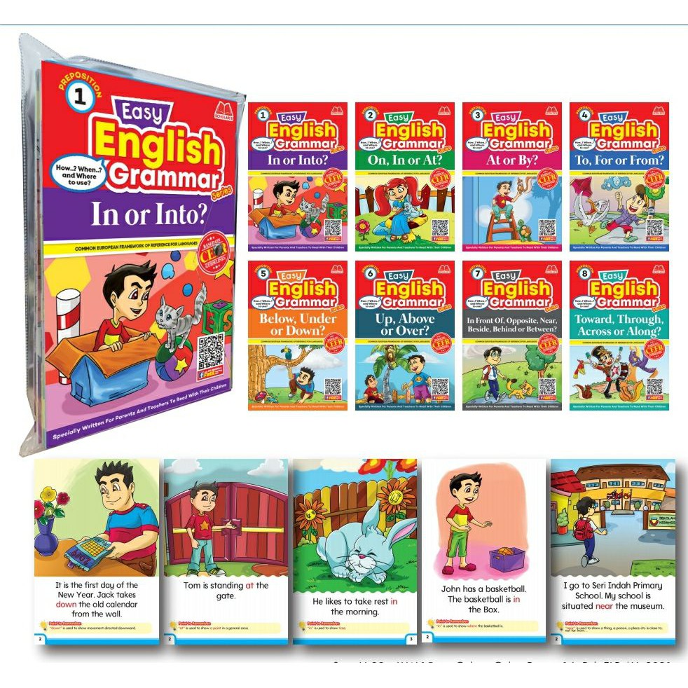 ((New Arrival) Easy English Grammar Series- Kindergarden-Basic-Grammar ...