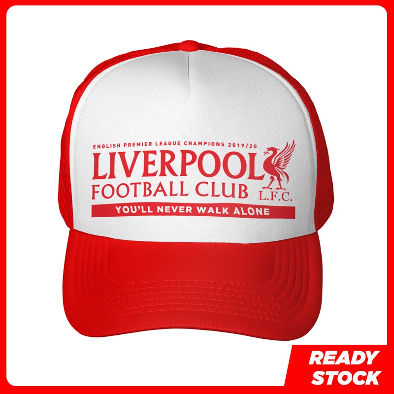 Liverpool EPL YNWA Topi Trucker Adjustable Snapback Cap | Shopee Malaysia