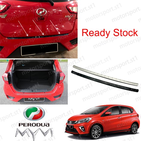[Ready Stock]Perodua Myvi Gen3 Rear Bumper Guard Protector Rear Guard ...