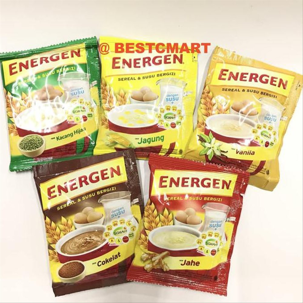 Energen Sereal & Susu Bergizi Pack 25 Gram | Shopee Malaysia