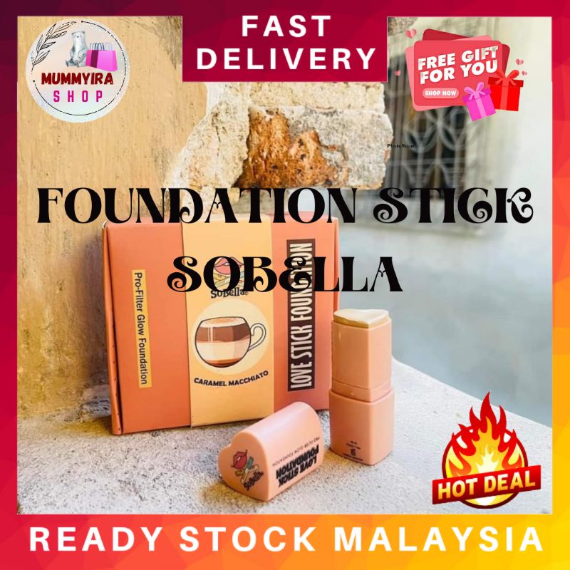 SOBELLA LOVE STICK FOUNDATION ORIGINAL HQ ( Ready Stock ) | Shopee Malaysia