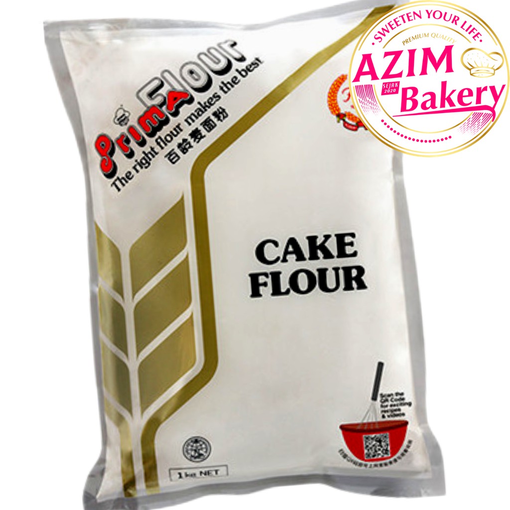 Prima Cake Flour 1kg | Tepung Kek Prima (Halal) by Azim Bakery | Shopee ...