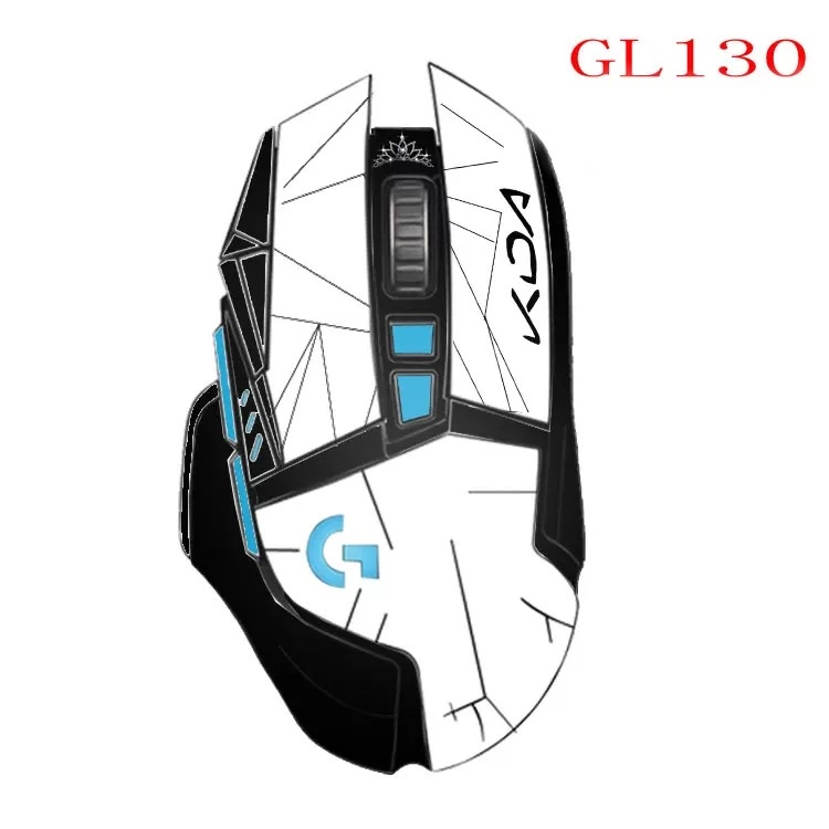 Sticker for Logitech G502 Hero Wireless RGB Spectrum Preview Design 2 ...