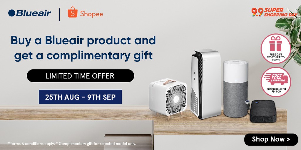 Blueair Official Store, Online Shop | Shopee Malaysia