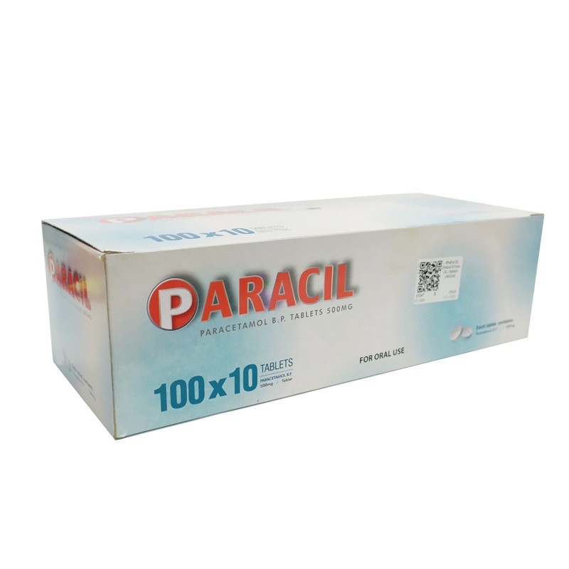 Paracil 500mg paracetamol 500 mg (1 strip 10 tablet)(exp2024) | Shopee ...