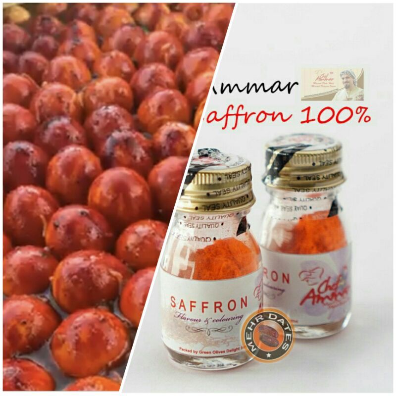 10g Rempah Chef Ammar Saffron Powder/ Zaafaran Hanya Tabur Tak Perlu ...
