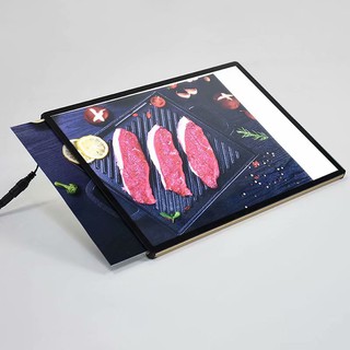 a0 a1 a2 a3 a4 light box aluminum frame box photo frame led night light slim led light box sign ...