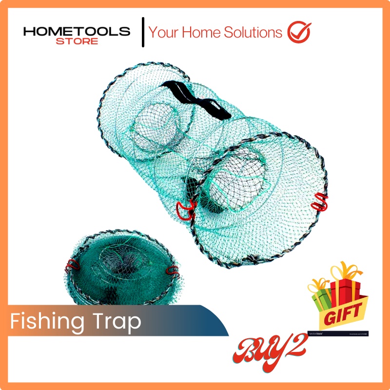 bubu ikan panjang jaring pukat warna Hijau 2lubang bubu ikan & udang 2 ...