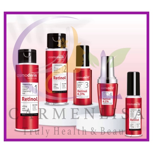 COSMODERM Retinol Luminous A to fade dark spots and hyperpigmentation ...