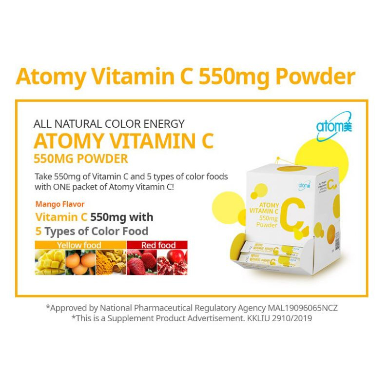 Vitamin C Atomy (made in Korea) | Shopee Malaysia
