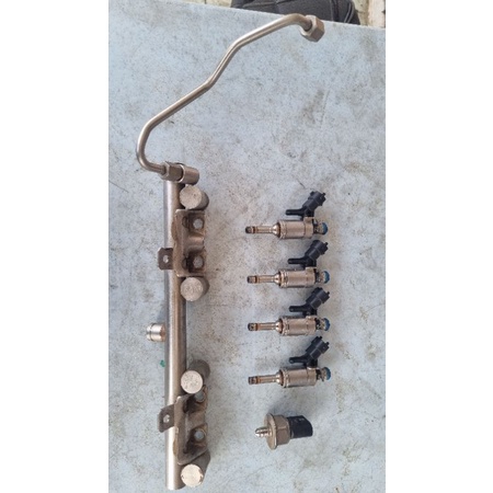 injector fuel rail fuel pressure sensor mini cooper s r55 r56 ...