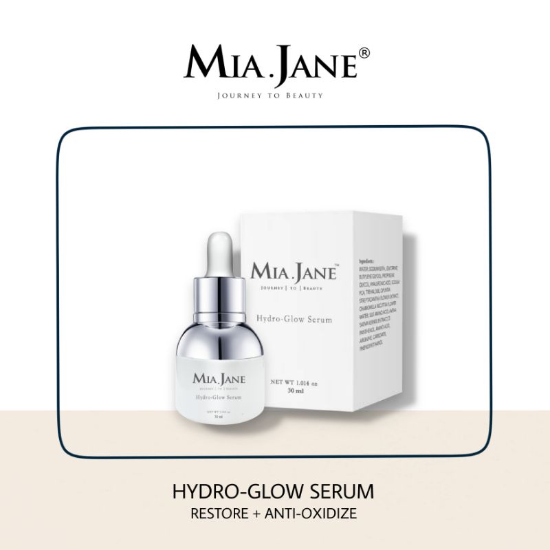 MIA.JANE Hydro-Glow Serum ( 30ml ) | Shopee Malaysia