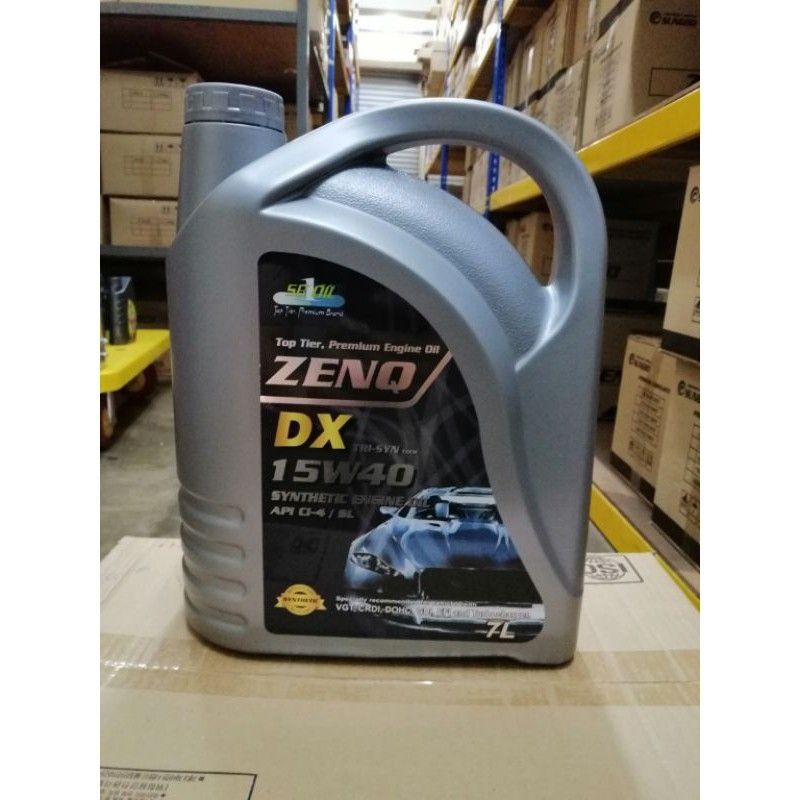 ZENQ ENGINE OIL 15W40 SEMI SYNTHETIC 7L | Shopee Malaysia