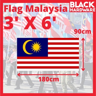 Black Hardware Bendera Malaysia Melaka Malacca Merdeka Country Flag ...