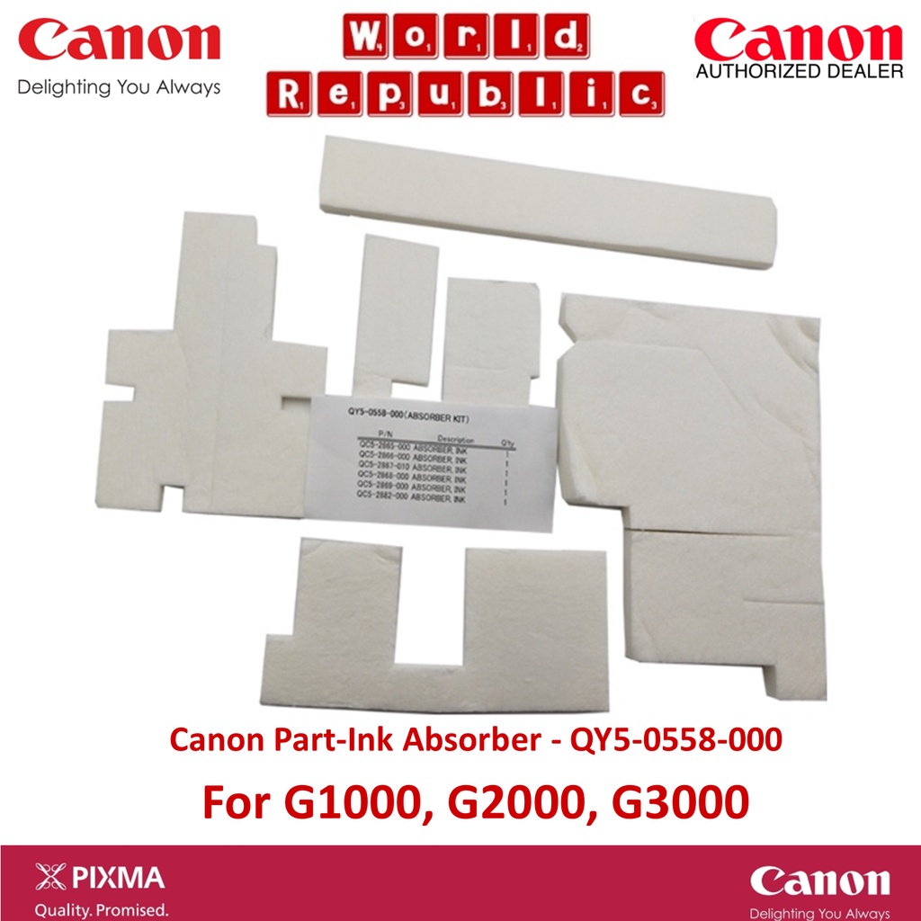 CANON QY5-0558-000 WASTE INK ABSORBER For G-Series for ERROR CODE 5B00 - 100% Original Canon ...