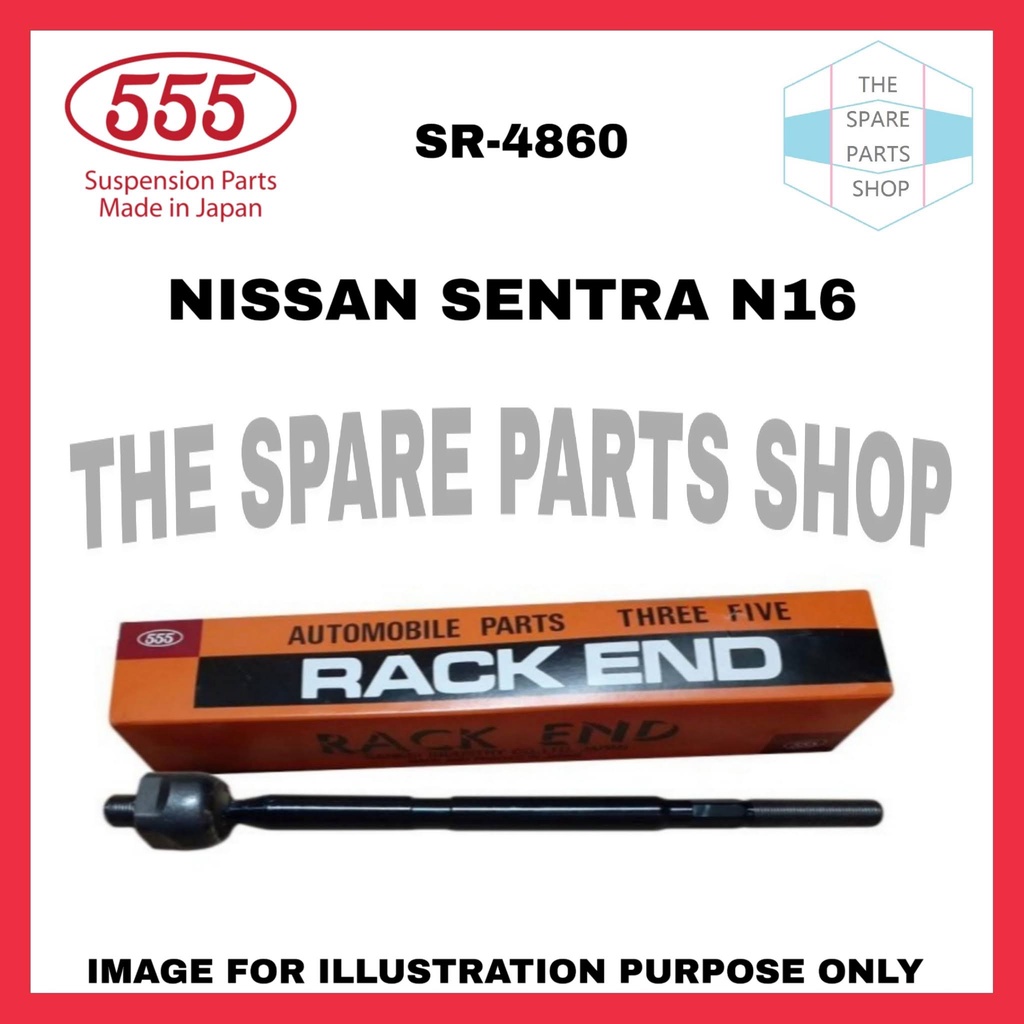 NISSAN SENTRA N16 RACK END BRAND 555 1SET 2PCS (SR-4860) | Shopee Malaysia