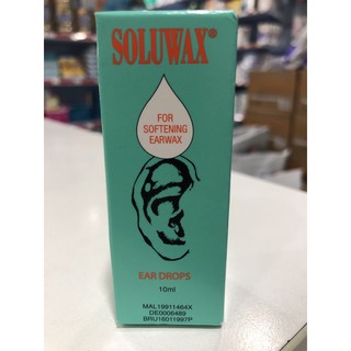 Soluwax ear drop (10ml) | Shopee Malaysia