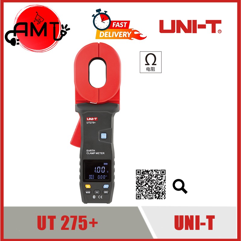 UNI-T UT275+ Earth Ground Clamp Testers / Leakage Current | Shopee Malaysia