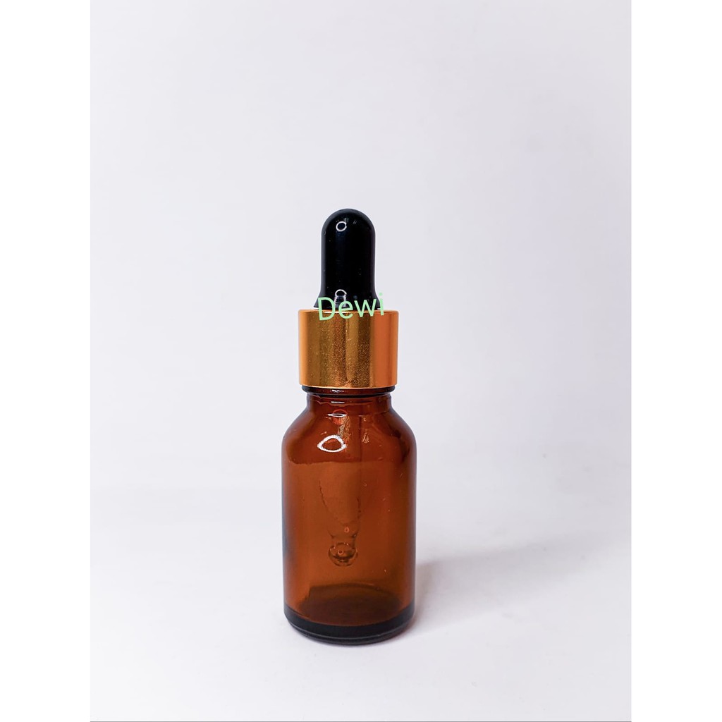 15ML Botol Kaca Amber / Botol Serum / Essential Botol （READY STOCK ...