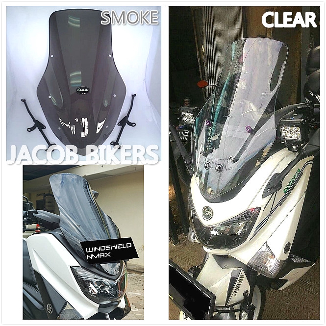 YAMAHA NMAX V1 NMAX V2 2020 Windshield Visor (Smoke /CLEAR ) | Shopee ...