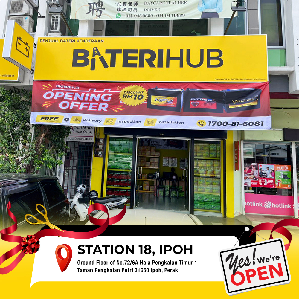 BateriHub Official Store Online, November 2022 | Shopee Malaysia