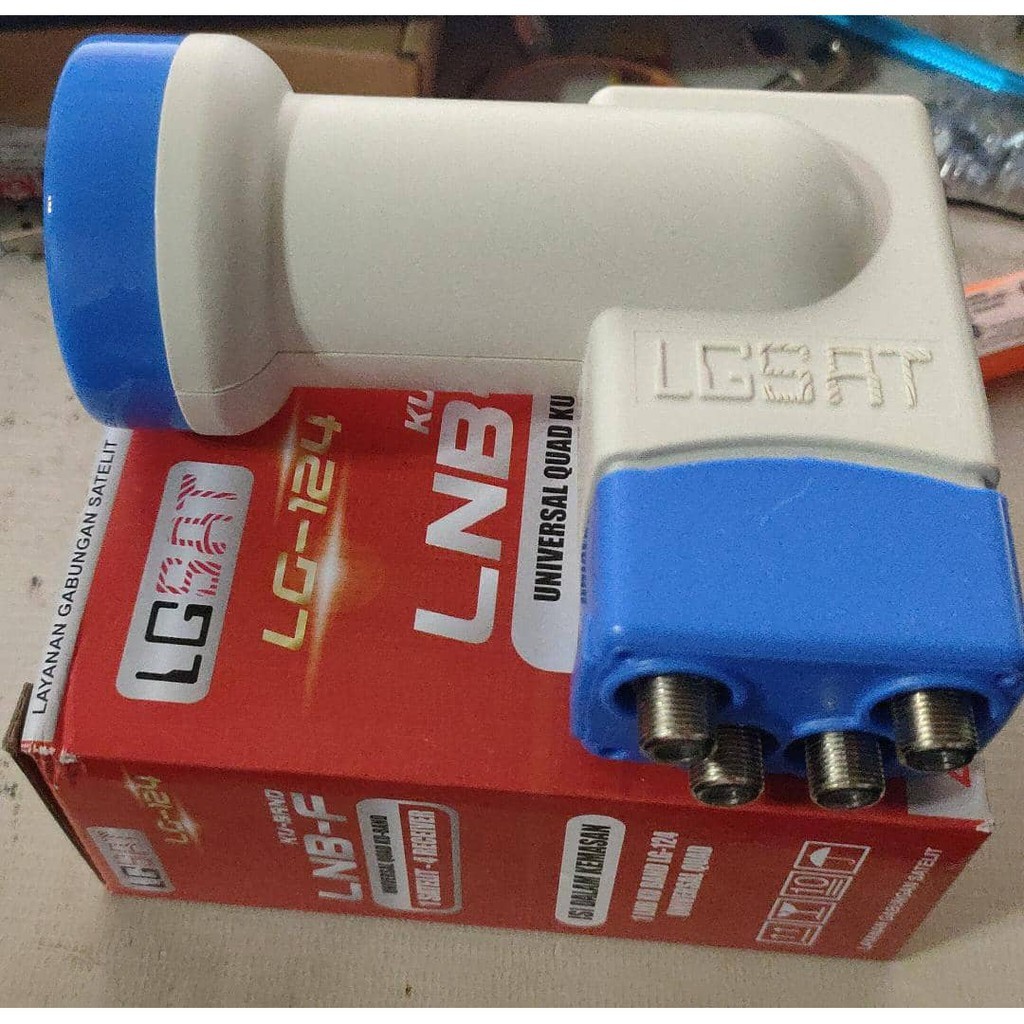 Original Lg-Sat LG-124 Quad LNB Ku Band | Shopee Malaysia