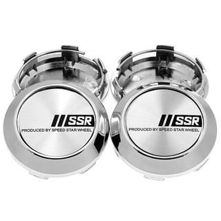 CarDIY 4pcs 60mm JDM SSR Wheel Center Caps ssr Racing Wheels Cap Car ...