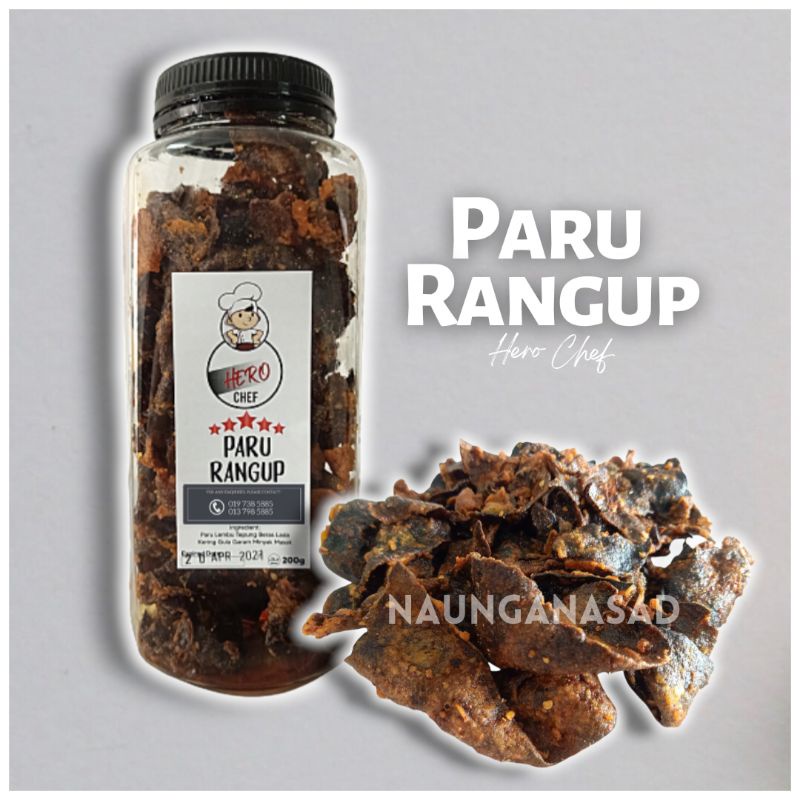 Paru Rangup Pedas Manis (200g) Hero Chef Kudapan Spicy | Shopee Malaysia
