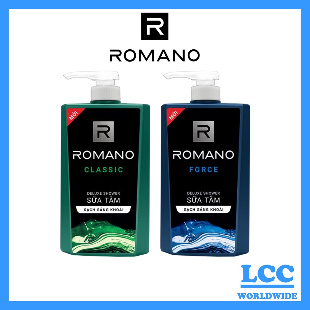 Romano Deluxe Shower Gel 180g/650g | Perfume Body Wash | Shopee Malaysia