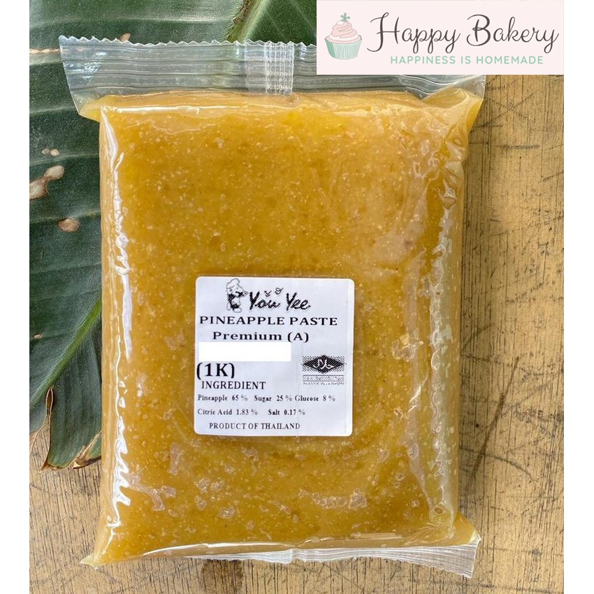 Premium Pure Pineapple Paste Jem Nenas Jam Nanas 1kg | BeeCost