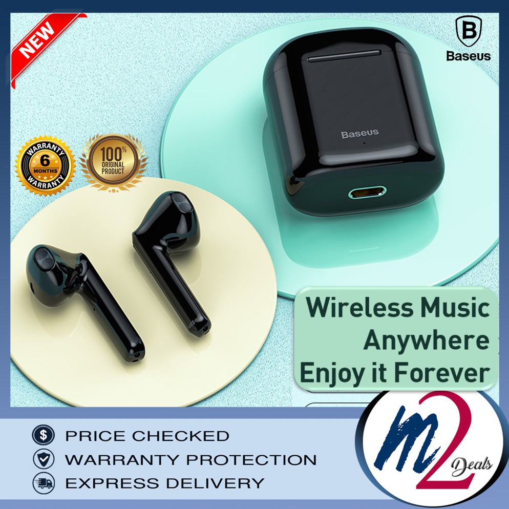 Baseus Encok W09 True Wireless Bluetooth 5.0 Intelligent Touch Control ...