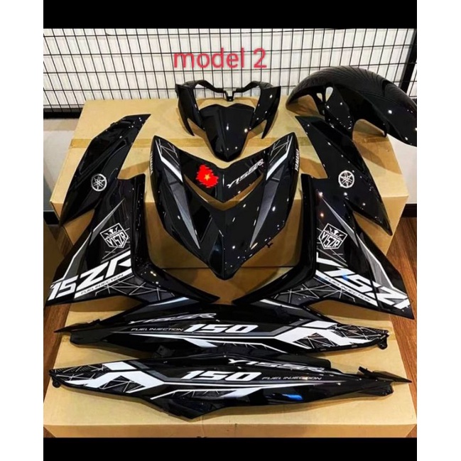 COVERSET BODYSET YAMAHA Y15 Y15ZR V1 V2 EXCITER RC HITAM KUNING MERAH | Shopee Malaysia