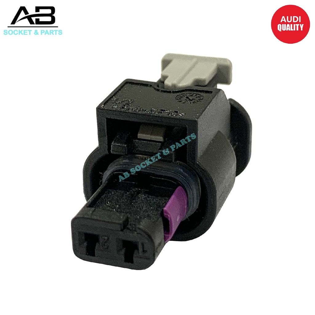 2 Pin Volkswagen Audi Fuel Injector Valve (4F0 973 702) Socket ...