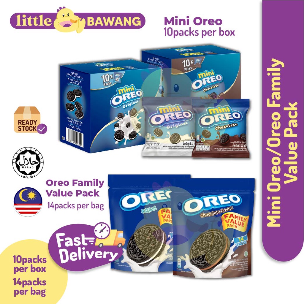Oreo Biscuit Mini Oreo Biskut Oreo Cookies Chocolate Cookies Biskut ...