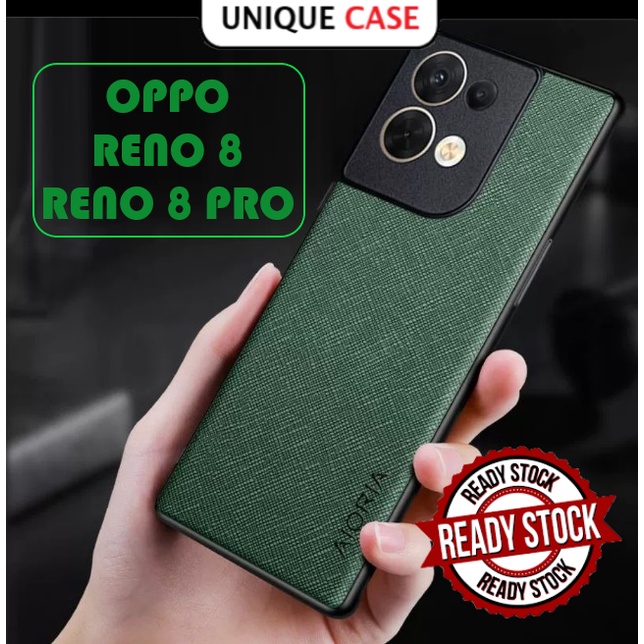 OPPO Reno 8 / 8 PRO Classical Cross Pattern PU Leather Casing Anti ...
